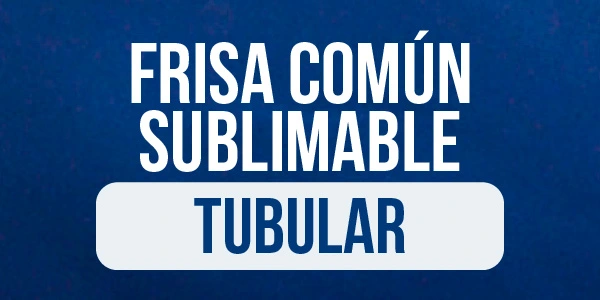 Frisa Común Sublimable Tubular - Tejidos Express
